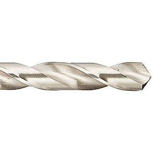 Drill America D/AP1/32P12 1/32" High Speed Steel Polished Drill Bit (Pack of 12), D/AP Series