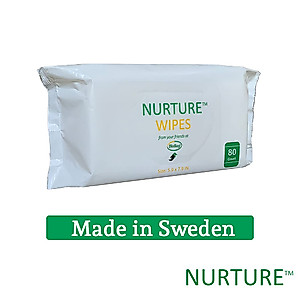 Nurture Baby Ultra Soft Premium Quality Baby Wet Wipes by BioBag, White, 960 Count, Chemical Free, Fragrance Free, Eco Friendly, Hypoallergenic