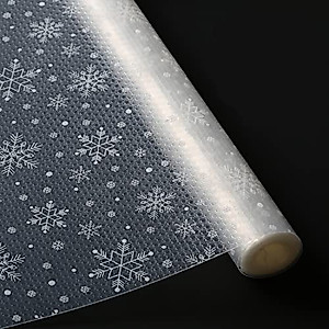 XGOLD Non-Adhesive Non-Slip EVA Shelf Liner Refrigerator Liners Kitchen Cabinet Liner Drawer Mats Clear Liner for Shelves,Cupboard,Closet,Pantry,Table Waterproof Oilproof Washable（17.7 x 118 inch）