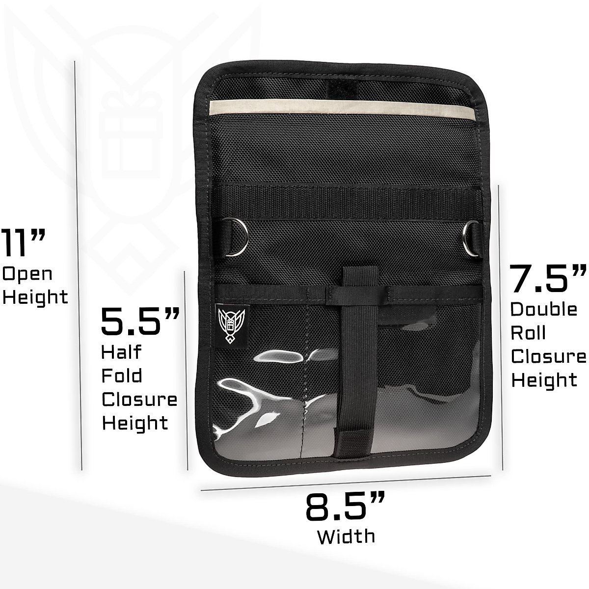 Xtreme Sight Line ~ Xecutive Faraday Bag for Phones and Other Small Electronics (11" x 9") ~ Data Security for Executive Travel ~ Shoulder Strap Included ~ Tracking/Hacking Defense