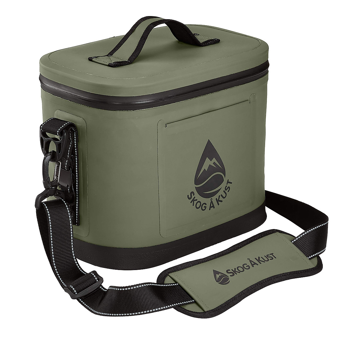 Skog Å Kust ChillSåk Airtight & Leakproof Soft Cooler Bags | Flip 6 Can Olive Green