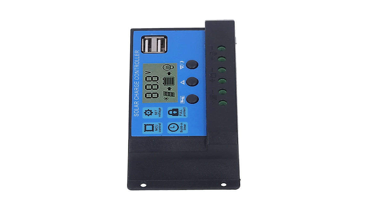 Solar Charge Controller 60A - Dual USB Outputs