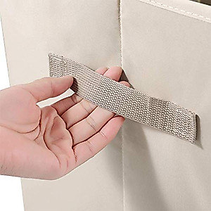 CLCROBD Foldable Animal Cube Storage Bins Fabric Toy Box/Chest/Organizer for Kids Nursery, 13 inch (Llama + Butterfly)