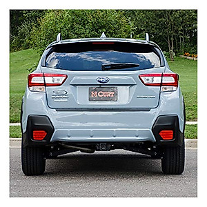 CURT 13382 Class 3 Trailer Hitch, 2-Inch Receiver, Fits Select Subaru Crosstrek, GLOSS BLACK POWDER COAT