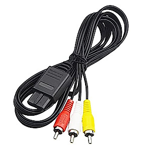 NOVEMS Gamecube Power Supply, Gamecube Power Cord, Gamecube AV Cable & AC Power Adapter Set, Compatible with Nintendo Gamecube NGC System