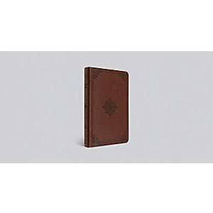 ESV Large Print Value Thinline Bible (TruTone, Tan, Ornament Design)