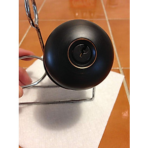 Door Knob Cover Keys Locks Toddler Black Grey Crochet Handmade