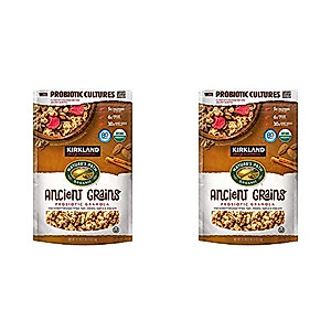 Kirkland Signature Nature's Path Organic Ancient Grain Probiotic Granola, 35.3 oz Pack of 2