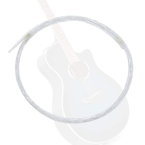 Bnineteenteam 5Pcs Guitar Binding Purfling,6mm Width Celluloid White Pearl Guitar Binding Purfling for Acoustic Guitar Classical Guitars Performance Accessory