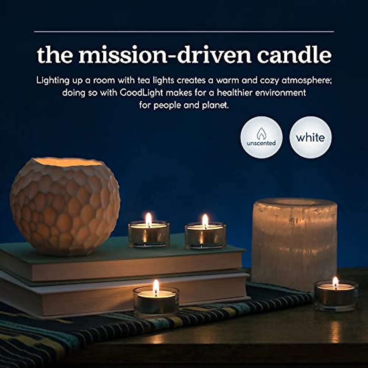 GOODLIGHT 5 Hour Tea Lights 48pk, 48 CT