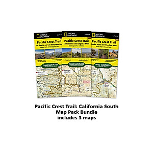 Pacific Crest Trail: California South [Map Pack Bundle] (National Geographic Trails Illustrated Map)