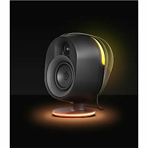 SteelSeries Arena 7 RGB Illuminated 2.1 Gaming Speakers with Powerful Bass, Subwoofer, and Bluetooth - For PC, PlayStation, Mobile
