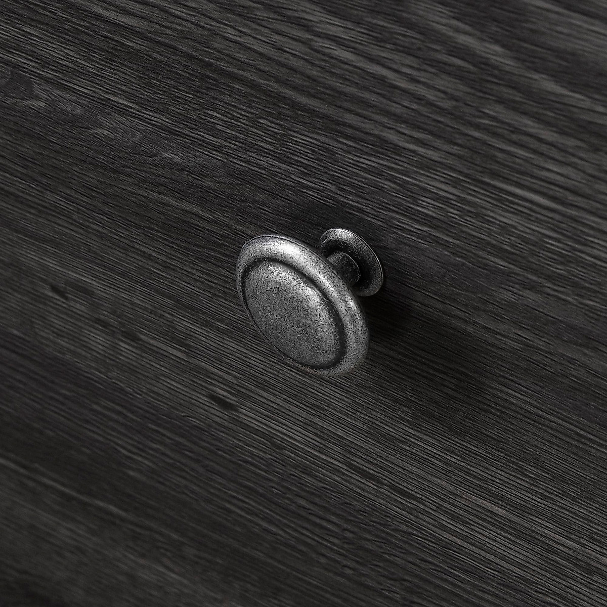 South Shore Zach 1-Drawer Nightstand-Gray Oak