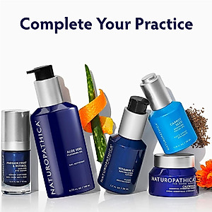 Naturopathica Aloe Vera Cleansing Gel, Facial Cleanser with Aloe Vera and Lavender, Clarifying Face Wash for Men and Women, 5 fl oz