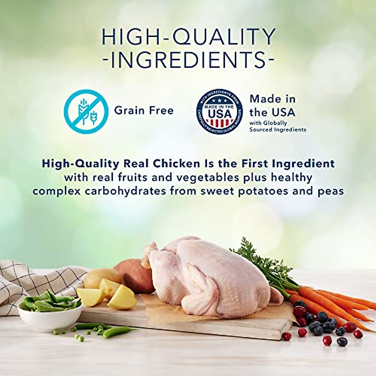 Blue Buffalo Freedom Grain Free Natural Indoor Kitten Dry Cat Food, Chicken 5-lb