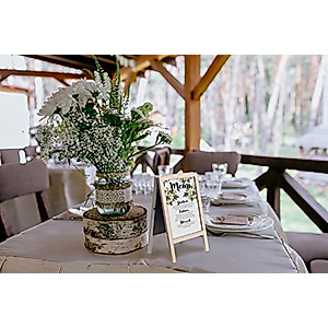 American Metalcraft SBSBMNI Mini Tabletop Sandwich Board, Plain, 1-1/4" H, 6" W, 9-3/4" L