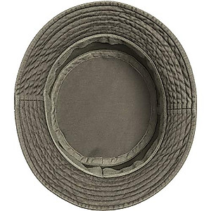 Kangol Washed Bucket Hat for Women and Men, X-Large, Smog