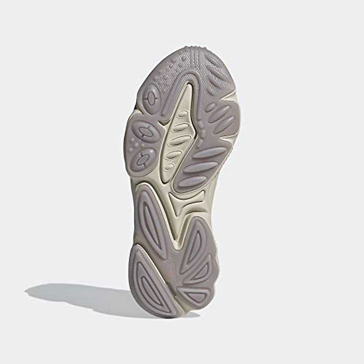 adidas Originals Women's Ozweego Ballet Flat, Boat Shoe, Clear Brown/Feather Grey/Wonder White, 8.5