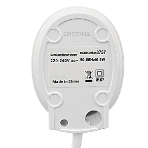 Replacement Electric Toothbrush Charger Fit for Oral B, Inductive Charger Base Compatible with Braun Electric Toothbrush, Portable Environmental ABS Fit for Oral B Electric Toothbrush