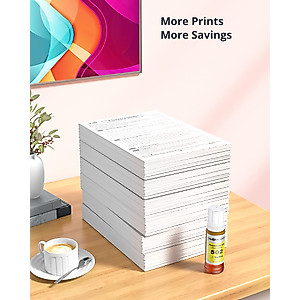 WOKOK Compatible Refill Ink Bottles for 502 T502 T502520-S Use with Printer ET-2000 ET-2750 2760 2850 3700 3710 3750 3760 3830 3850 4750 4760 15000etc. (Black,Cyan,Magenta,Yellow) Not Sublimation Ink