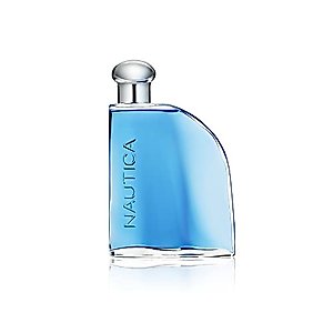 Nautica Blue Eau De Toilette for Men - Invigorating, Fresh Scent - Woody, Fruity Notes of Pineapple, Water Lily, and Sandalwood - Everyday Cologne - 3.4 Fl Oz
