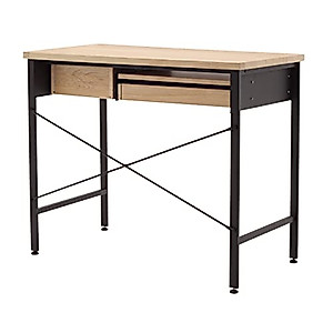 Calico Designs Compact Art Drawing/Computer Desk for Kids in Ashwood/Graphite 51241