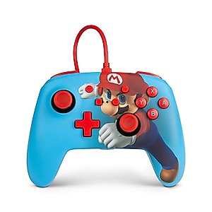 PowerA NSW EnWired Controller Mario Punch
