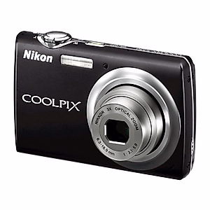 Nikon Coolpix S220 10MP Digital Camera with 3x Optical Zoom and 2.5 inch LCD (Graphite Black)