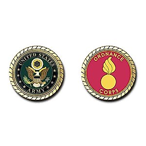 US Army Ordnance Corps Challenge Coin
