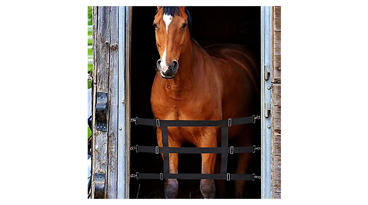 Tinkare Stall Guard for Horse Gates - Adjustable & Durable