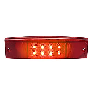 X AUTOHAUX 1 PC UTV Tail Light Red LED Rear Brake Stop Light Assembly 2411450 Replacement for Polaris for Ranger 400 500 570 800