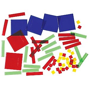 Learning Resources Algebra Tile Class Set