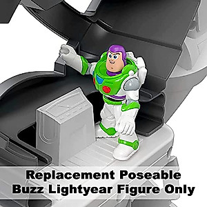 Imaginext Replacement Part Toy Story 4 Buzz Lightyear Robot - GBG65 ~ Replacement Poseable Buzz Lightyear Figure