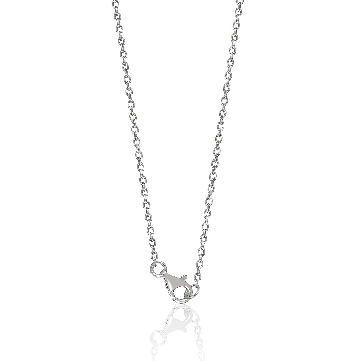 Disney Minnie Mouse Custom Name Necklace - Sterling Silver Name Necklace Personalized, Minnie Mouse Face