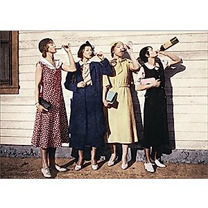 Women Drinking Wine Avanti Humorous/Funny Feminine Birthday Card for Her