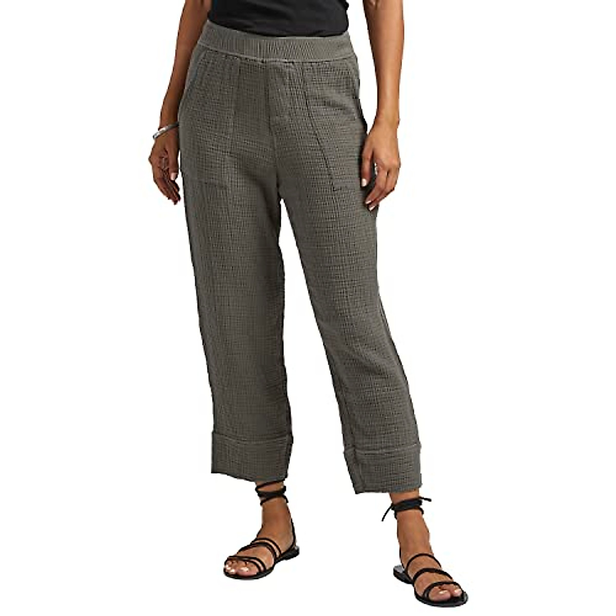JAG Jeans Women's Pull-on High Rise Pant-Legacy, Olive