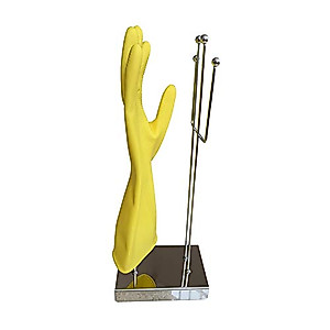 Kitchen Glove Holder Wall Mount Mitten Dryer Reusable Bag Dish Towel Drying Organizer Stainless Steel Washing Rack Sink Hanger Stand(Improvement)