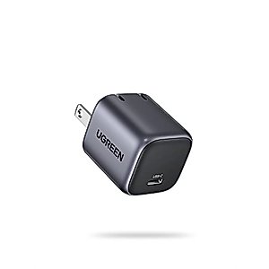 UGREEN 30W USB C Charger, Nexode Foldable PPS Compact GaN Wall Charger Block Power Adapter Compatible with Samsung Galaxy S23 Ultra/S22, iPhone 14/13 Pro Max, Google Pixel 7 Pro, MacBook Air, iPad