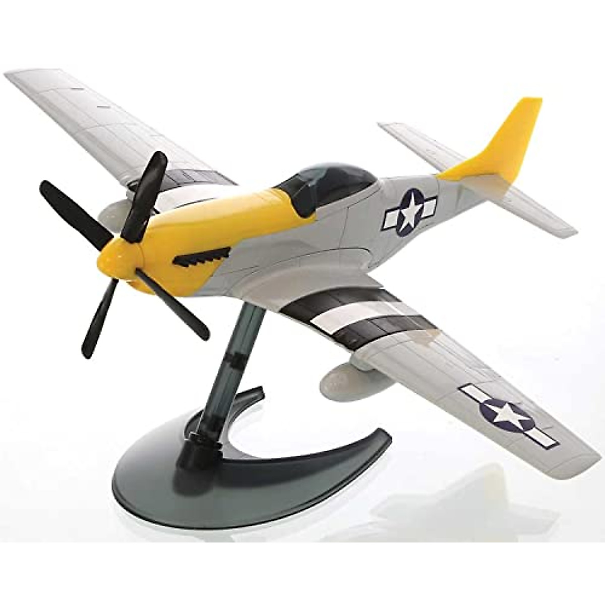 Airfix Quickbuild P-51D Mustang Airplane Brick Building Plastic Model Kit J6016