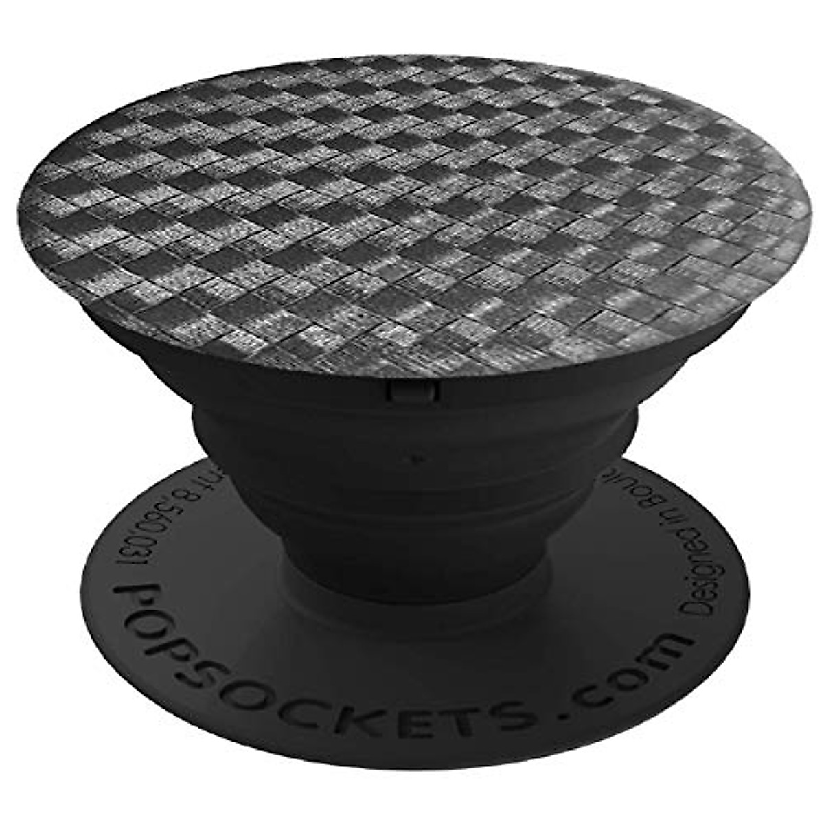 PopSockets: Collapsible Grip & Stand for Phones and Tablets - Carbonite Weave