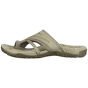Merrell Women's Terran Post II Athletic Sandal, Taupe, 8 M US