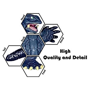 TwCare Set of 10 Godzilla vs Kong Dinosaur Dragon Toys Movable Joint Action Figures, King of The Monsters Shin Ultima Gamera Mecha MechaGodzilla Ghidorah Skull Crawler Destoroyah Cake Toppers Pack
