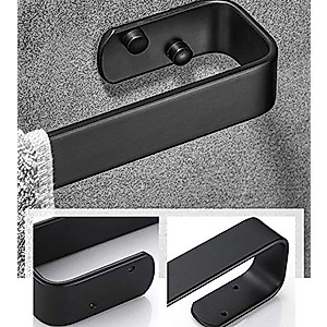 Modernnimalist Shelf,Towel Rack Single Rod, Space Aluminum, Punch-Free Hotel Project Hotel Bath Towel Bar Decoration in Home Kitchen and Bathroom Hotel Office/50Cm