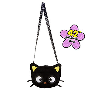Purse Pets, Sanrio Hello Kitty and Friends, Chococat Interactive Pet Toy & Crossbody Kawaii Purse, Over 30 Sounds & Reactions, Girls & Tween Gifts