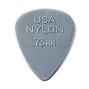 Dunlop 44P73 .73mm Nylon Standard Guitar Picks, 12-Pack