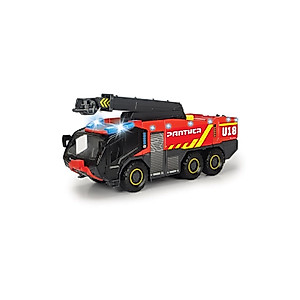 DICKIE TOYS - 24 Inch Airport Crash Tender Fire Truck, Red