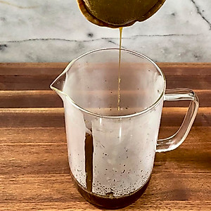 Cafe Colao Starter Kit | Cafecito Pour Over Coffee Strainer Traditional Puertorican Style | Reusable Coffee/Tea Filter 13 x 8