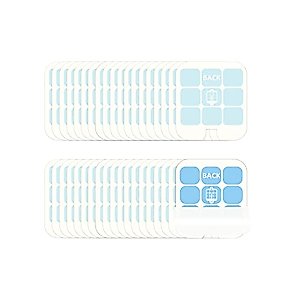 40 Pack Refill Glue Cards Compatible with SH502 and Dynatrap DT3005W Dot Indoor Fly Trap Plug-in Insect Trap Replacement Sticky Glue Boards