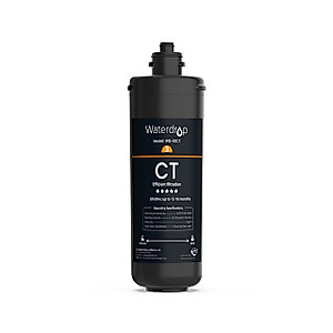 Waterdrop WD-10CT Under Sink Water Filter, Replacement for Waterdrop TSA & TSB 3-stage Under Sink Water Filter System