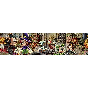 Ceaco - Thomas Kinkade - Disney - Mickey and Minnie Halloween Fun - 1000 Piece Jigsaw Puzzle